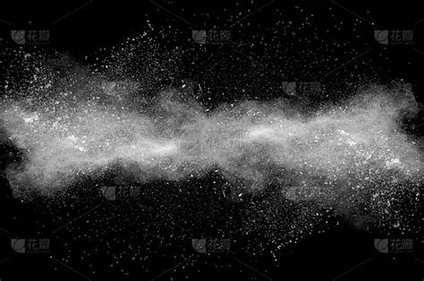 白色的灰尘