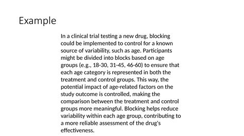 Biostat Concept Of Blocking And Confounding 1851 Pptx