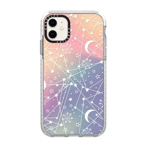 Sun Moon Stars White Galaxy CASETiFY Pretty Iphone Cases Iphone