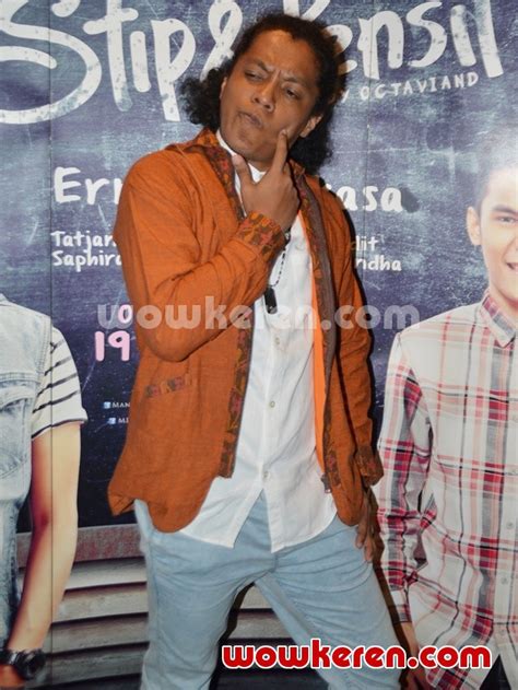 Gambar Foto Arie Kriting Di Gala Premier Film Stip Pensil Foto 2