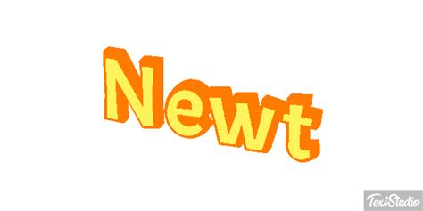 Newt Name Animated GIF Logo Designs