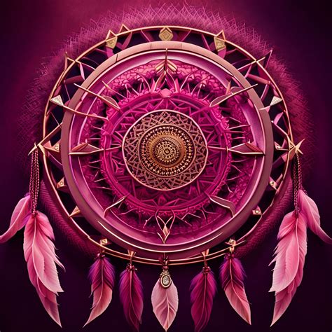 Pink Dreamcatcher 2 Masterplayer Ai Generated Artwork Nightcafe