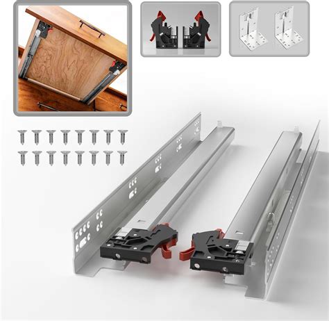 AOLISHENG 1 Pair Undermount Soft Close Drawer Slides Philippines Ubuy