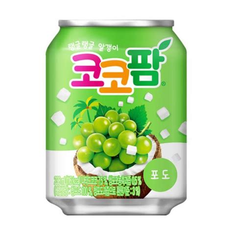 해태 코코팜포도 238ml 24캔 봉봉포도238ml 24캔 간식클럽