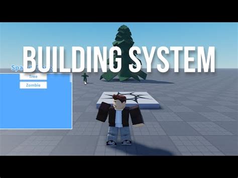 How To Make Building Item Spawner GUI Roblox Studio YouTube