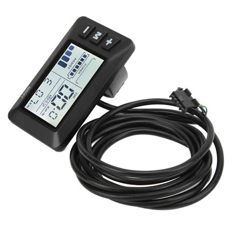 GOTOTOP Compteur d affichage de vélo Affichage de vélo électrique LCD