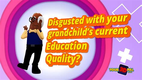 Educational Senior Male Black Disgust Superpowerppt