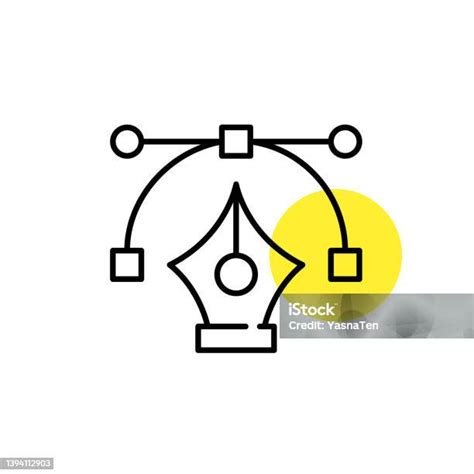 Icône De Loutil Plume Pixel Parfait Trait Modifiable Dessin Au Trait