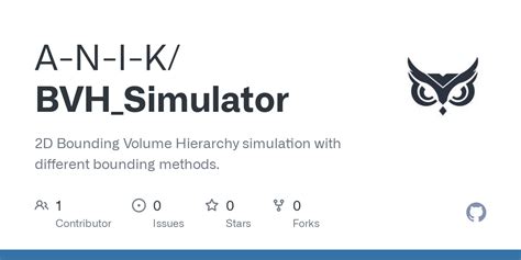 Github A N I Kbvhsimulator 2d Bounding Volume Hierarchy Simulation With Different Bounding