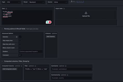 Infinity Csv Parser Question Dashboards Grafana Labs Community Forums