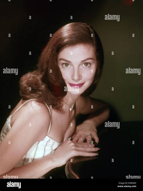 Pier Angeli 1932 1971 Italian American Film Actress About 1952 Stock