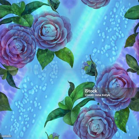 동백 꽃입니다 꽃 새싹 및 나뭇잎이있는 가지 매끄러운 배경 동양 스타일의 그림입니다 그래픽 아트 인쇄물 표지판 물건 사이트 지도 포스터 엽서 포장을 사용하십시오 개념에 대한