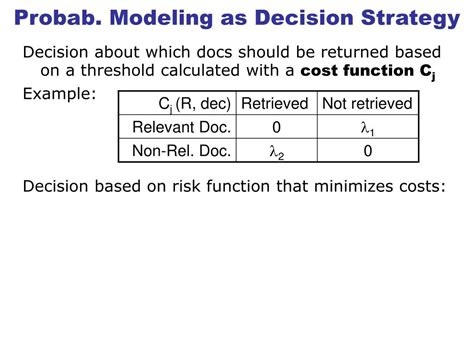 Ppt Probabilistic Ir Models Powerpoint Presentation Free Download
