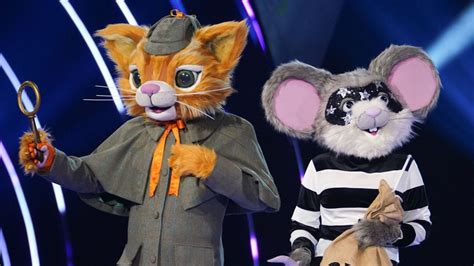 Who Are Cat And Mouse On The Masked Singer Revealed In Latest Episode