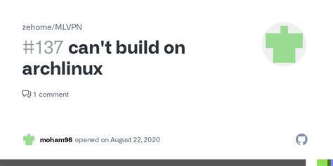 Can T Build On Archlinux Issue Zehome Mlvpn Github