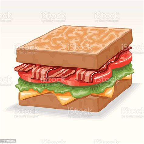 Blt 샌드위치 베이컨 양상추 토마토 샌드위치에 대한 스톡 벡터 아트 및 기타 이미지 베이컨 양상추 토마토 샌드위치 0명