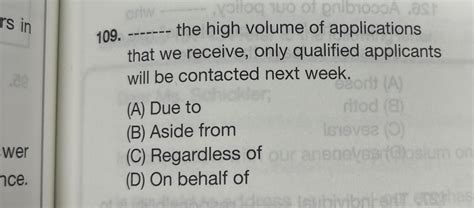 Why C Cannot Be An Answer Renglishlearning