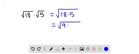 Solved Simplify The Expression √ 18 ·√ 5