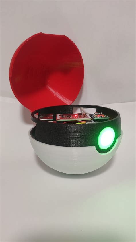 Stl File Pokeball Raspberry Pi・design To Download And 3d Print・cults