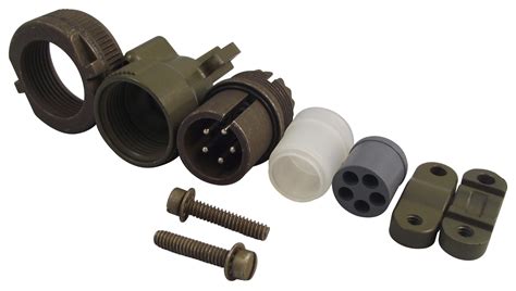 MS3106F14S 5P Itt Cannon Circular Connector MIL DTL 5015 Series