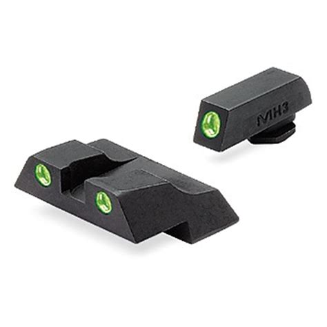Meprolight® Tru Dot® Ml 10226 Fixed Front Rear Sights For Glock