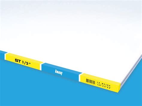 Plancha Tablayeso 1 2 X 4 X 8 Std Blanca Knauf — El Arenal
