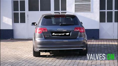 SUPERSPRINT EXHAUST AUDI RS P Sportback QUATTRO TFSI Hp Ø mm system with
