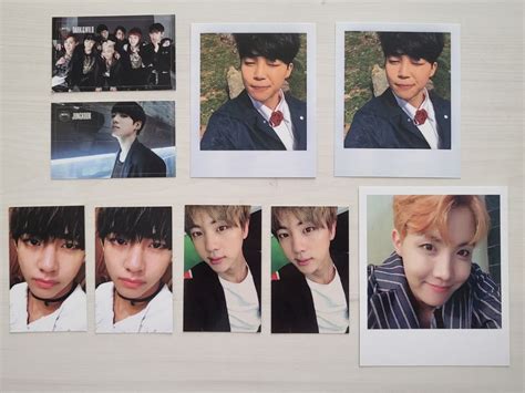 Wts Bts Official Photocards Jungkook Jimin V Jin Jhope Young Forever