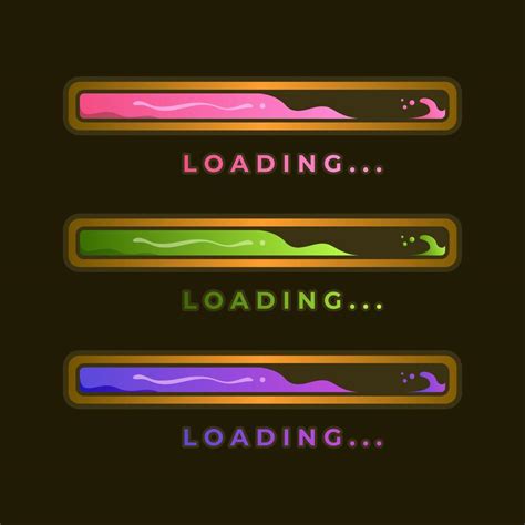 Game Loading Bar Vector Art Icons And Graphics For Free Download