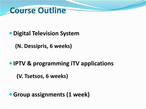 Digital Television Dr Nikos Desypris Ppt Download