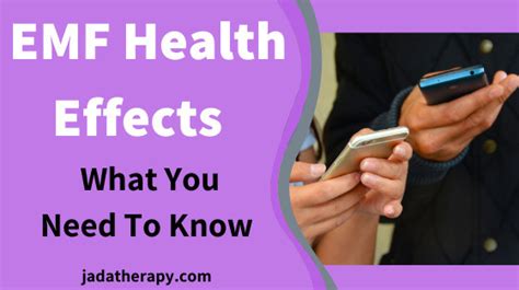 Emf Health Effects What You Need To Know Jada Therapy