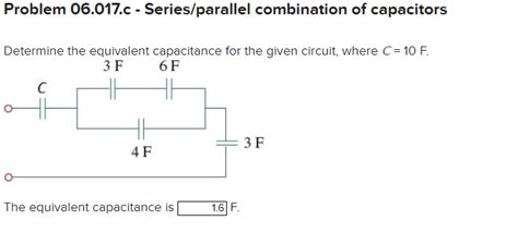 Solved Problem 06 017 C Series Parallel Combination Of