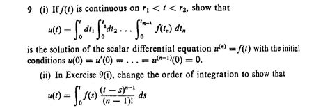 I If F T Is Continuous On R Chegg