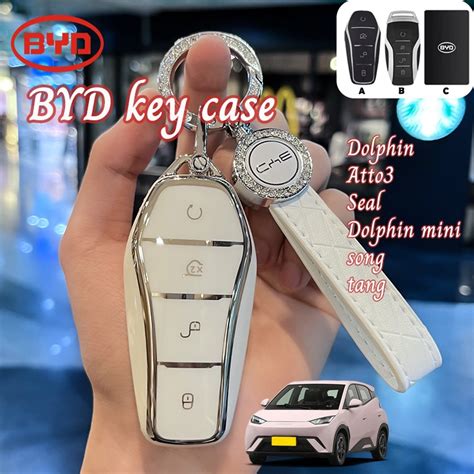 Byd Tpu เคสกุญแจ Byd เคสกุญแจรถสําหรับ Byd Dolphinatto3sealdolphin