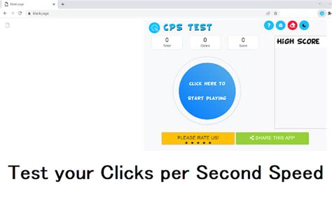 Cps Test For Google Chrome Google Chrome I In Eklenti Ndir