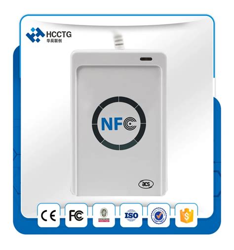 ACR122U USB RFID Skimmer Contactless External NFC Smart Card Reader In Card Readers From