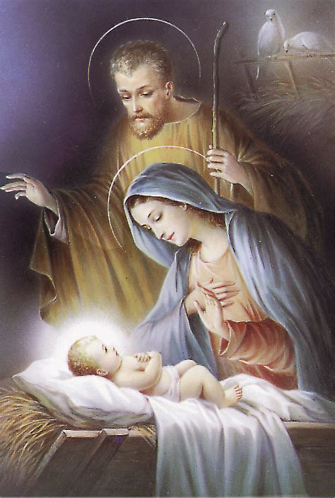 Image crèche Sainte Famille Etoile Notre Dame