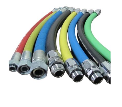 Round Shape Leak Resistant Metal And Rubber High Pressure Hydraulic