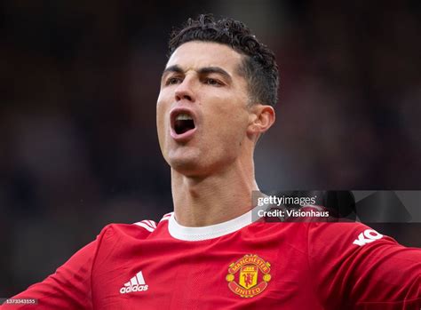 Cristiano Ronaldo Of Manchester United Argues With An Assistant News