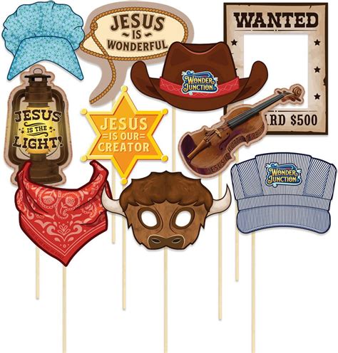 Wonder Junction Vbs Photo Op Pieces Poster Answers In Genesis