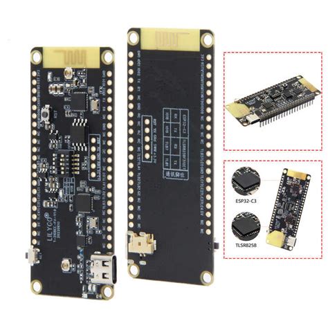 lilygo ttgo t zigbee esp32 c3 tlsr8258 dual mcus module