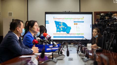 Улаанбаатарын агаарын чанарын талаар мэдээлэл хийж байна E Mn