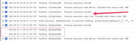Go Why Does Gcp Cloud Functions Log Two Blank Lines Stack Overflow