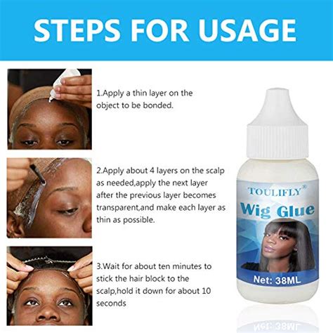 Wig Glue Hair Replacement Adhesive Invisible Wig Glue For Front Lace