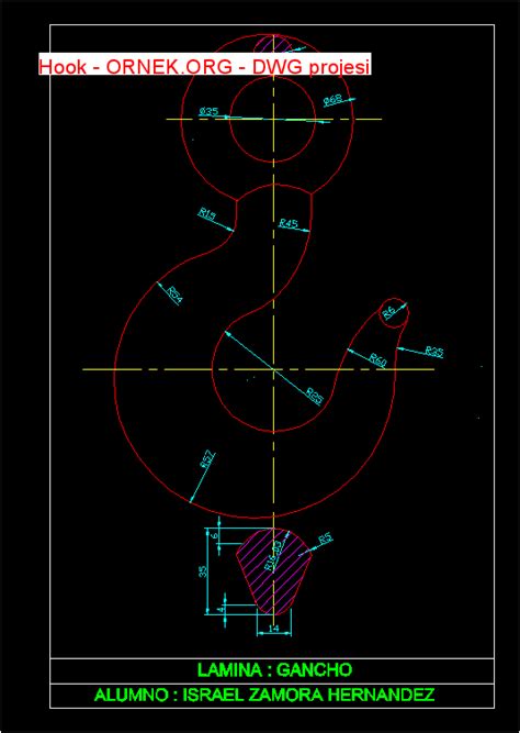 Proje Sitesi Hook Autocad Projesi