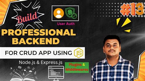 Configured User Middlewares Using Mongoose Library For Post Api Application 13 Youtube
