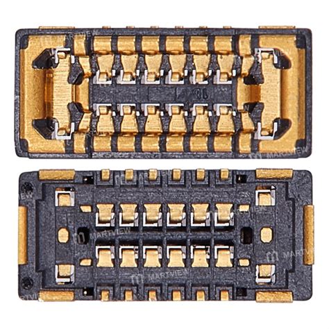 12 Pin Flashlight Fpc Connector Compatible For Iphone 12 Mini 12 12 Pro 2pcs Martview