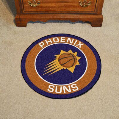 Fanmats Nba Phoenix Suns Roundel 27 In X 27 In Non Slip Indoor Only