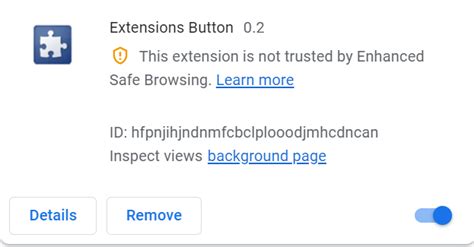 Chrome Notifies About Dangerous Extensions Not Brave Desktop