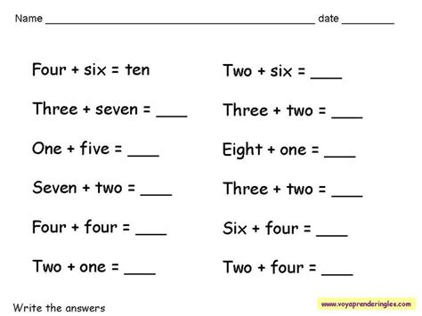 Numeros En Ingles Liveworksheets